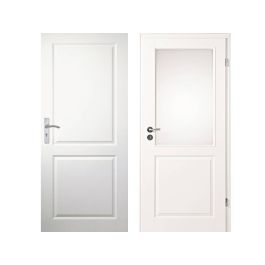 Stiltüre STIBA PLUS 2F, Weißlack WL 10 ähnl. RAL 9010, Rundprofil