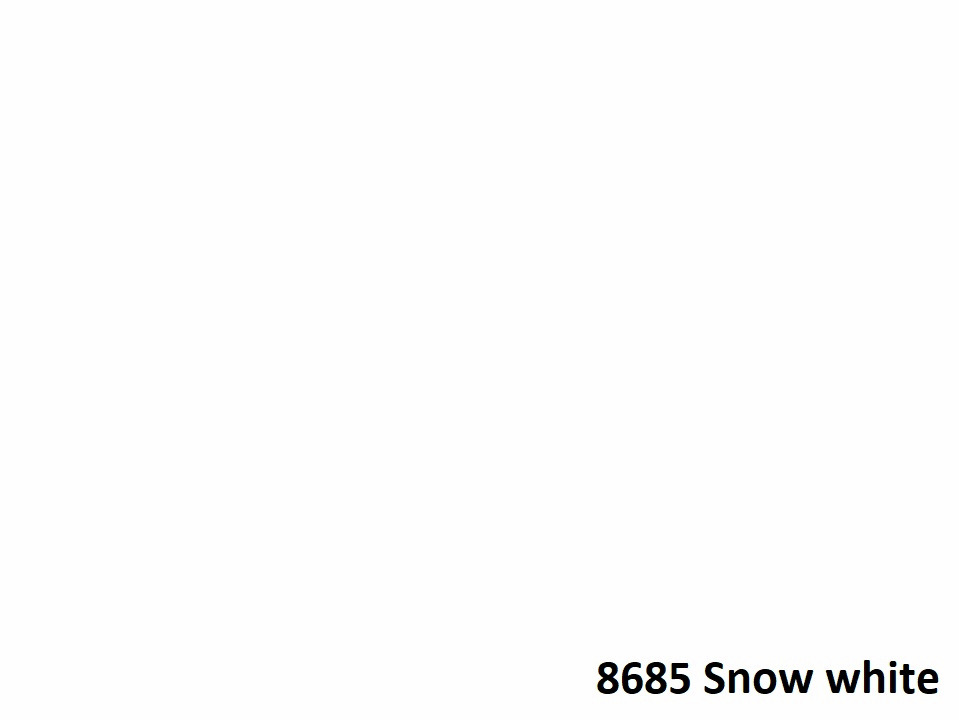 Kompaktplatte 8685 Snow white